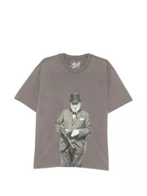 MELT Graphic-print T-shirt - Grey