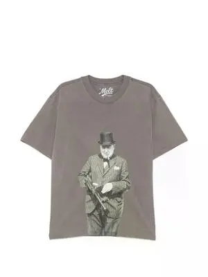 MELT Graphic-print T-shirt - Grey