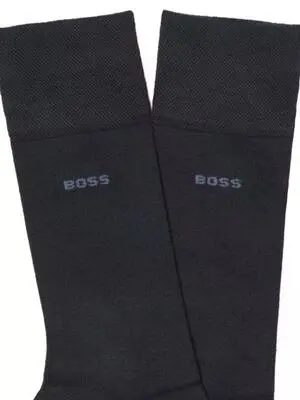 BOSS Logo-print Socks