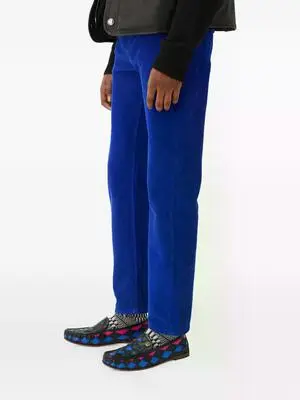 Versace Straight Corduroy Velvet Pants