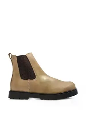 BIRKENSTOCK Highwood Leather Chelsea Boots - Neutrals