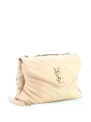 Saint Laurent Loulou Matelasse Chevron Leather Medium Shoulder Bag