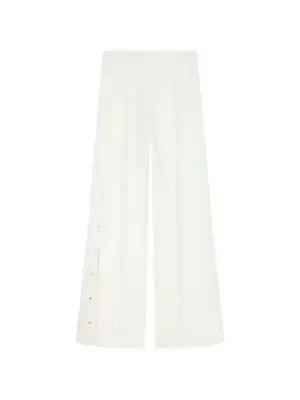 COURREGES Snap-button Twill Trousers