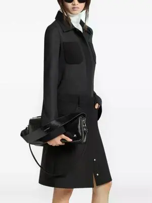 COURREGES Medium Three Sixty Shoulder Bag - Black