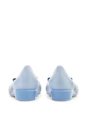 FERRAGAMO New Vara Plate Jelly Ballet Flat