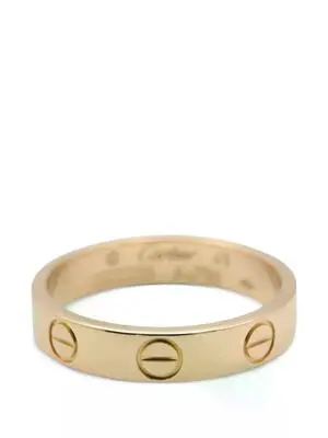 Cartier 18k Yellow Mini Love Ring - Gold