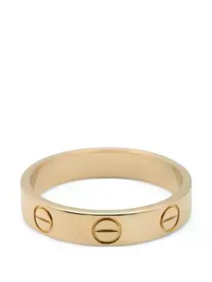 Cartier 18k Yellow Mini Love Ring - Gold