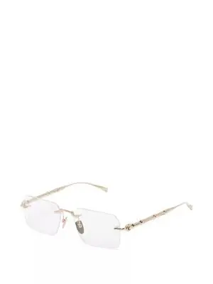 Gucci Bamboo Rimless Glasses