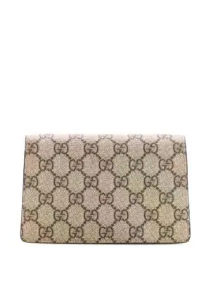 Gucci Dionysus Gg Coated Canvas Super Mini Crossbody Bag