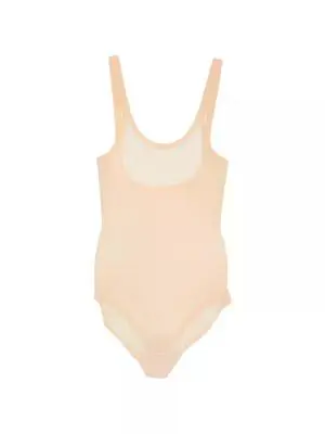 Wolford Scoop-neck Mesh Bodysuit