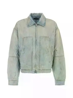 Amiri Distressed-effect Denim Jacket