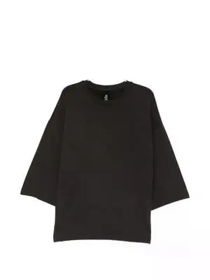 THOM KROM Drop-shoulder Short-sleeve T-shirt - Black