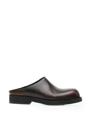 MAISON MARGIELA Round-toe Leather Mules