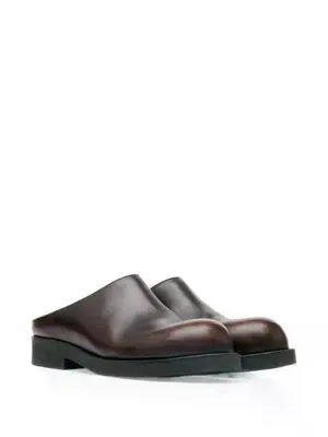 MAISON MARGIELA Round-toe Leather Mules