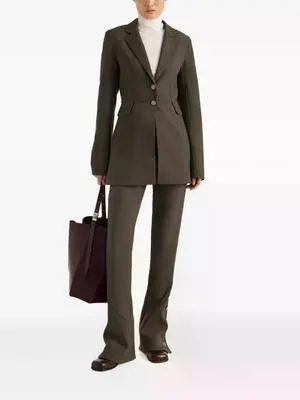 Proenza Schouler Althea Pants In Bi-stretch Double Wool