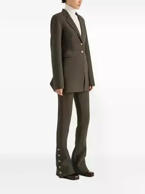 Proenza Schouler Althea Pants In Bi-stretch Double Wool