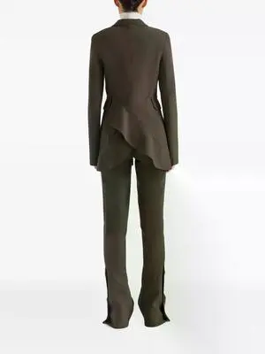 Proenza Schouler Althea Pants In Bi-stretch Double Wool