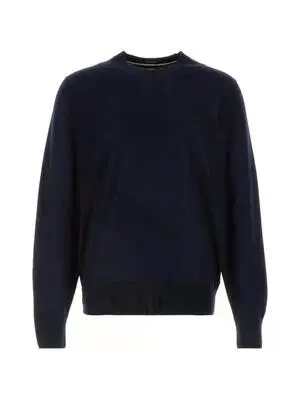 BOSS Merino-wool Sweater With Logo Embroidery