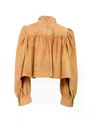 Chloé Gathered Puff-sleeve Jacket