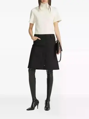 COURREGES Stretch-twill Mini Skirt