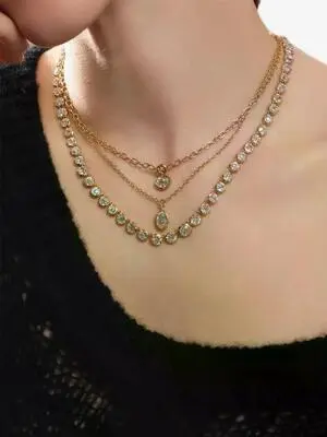 Sutra 18k Yellow Diamond Pendant Necklace