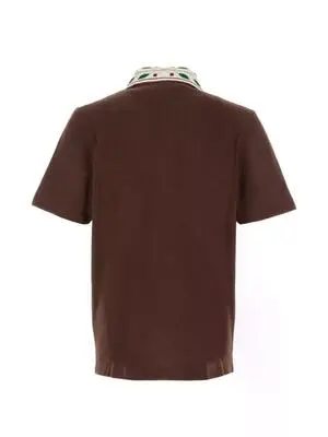 Casablanca Laurel Piqué Polo Shirt