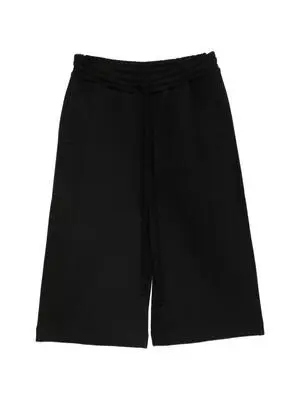 THOM KROM Drawstring Wide-leg Track Pants - Black