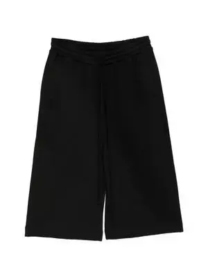 THOM KROM Drawstring Wide-leg Track Pants - Black
