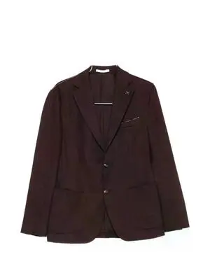 Eleventy Single-breasted Notched-lapels Blazer