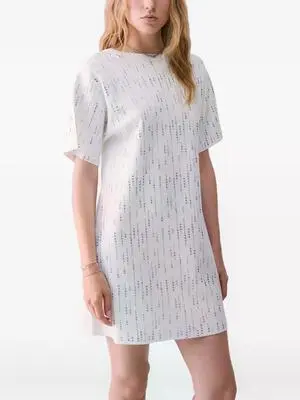 Liu Jo Knit Dress With Rhinestones