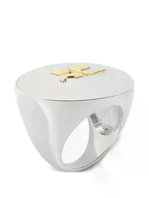 COURREGES Ac Logo-plaque Ring