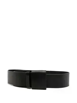 RUNDHOLZ Wide-strap Leather Belt