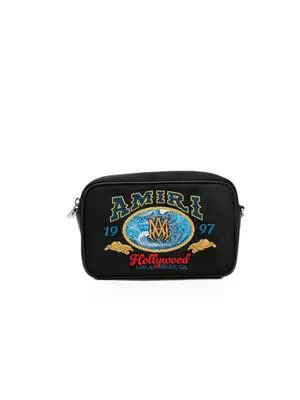 Amiri Logo-embroidered Camera Bag