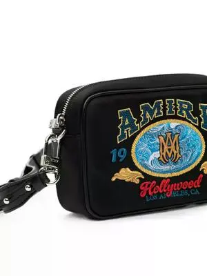 Amiri Logo-embroidered Camera Bag