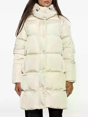 Moncler Litte Square Quilted Hooded Coat