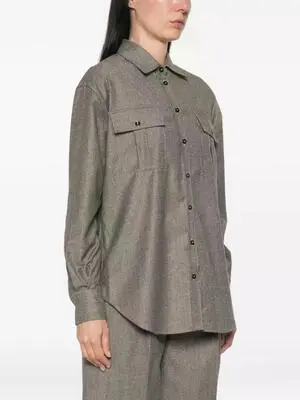 Tagliatore Houndstooth Button-up Shirt
