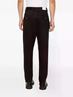 Eleventy Pleated-front Tailored Trousers