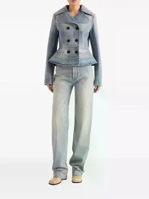 Proenza Schouler Tabetha Jeans In Rigid Denim