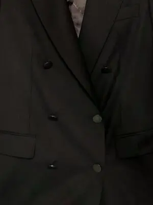 Tagliatore Double-breasted Suit With Peak Lapels