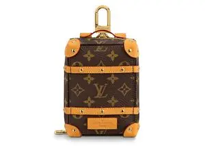 LOUIS VUITTON Soft Trunk Backpack Bag Charm And Key Holder