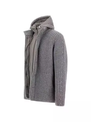 Herno Hooded Cardigan