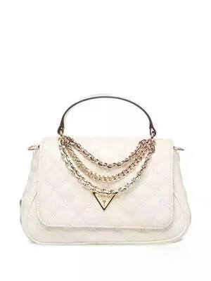 Guess Giully Quilted Chain-detail Tote Bag
