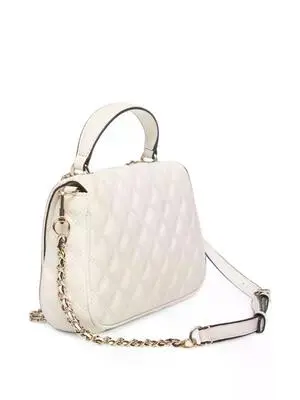 Guess Giully Quilted Chain-detail Tote Bag