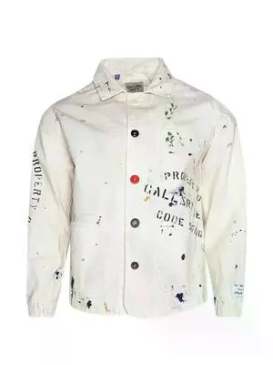 GALLERY DEPT. Paint-splatter Shirt Jacket - Neutrals