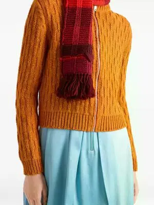 Prada Wool And Alpaca Cardigan