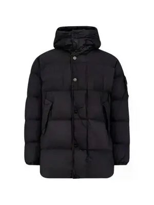 Stone Island Quilted Hooded Coat