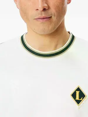 Lacoste Logo-patch Tipped-trim T-shirt