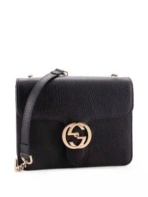 Gucci Interlocking Leather Small Shoulder Bag