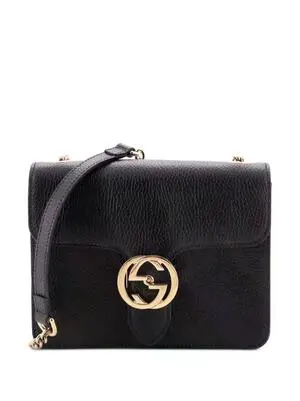 Gucci Interlocking Leather Small Shoulder Bag