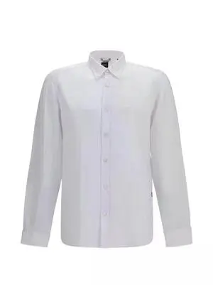 BOSS Button-down Linen Shirt